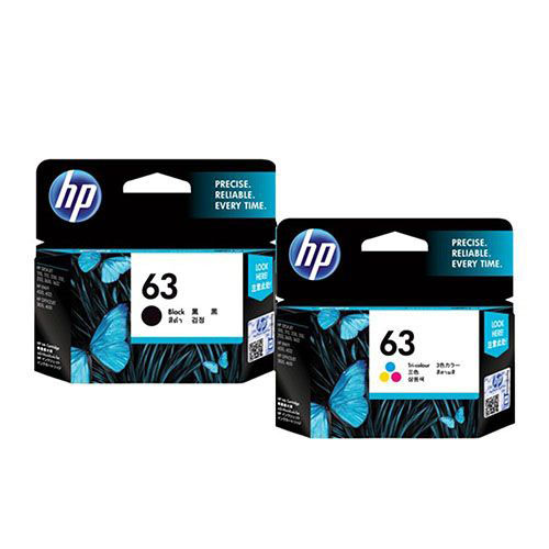 HP 63 Tri Color Ink Cartridge F6U61A