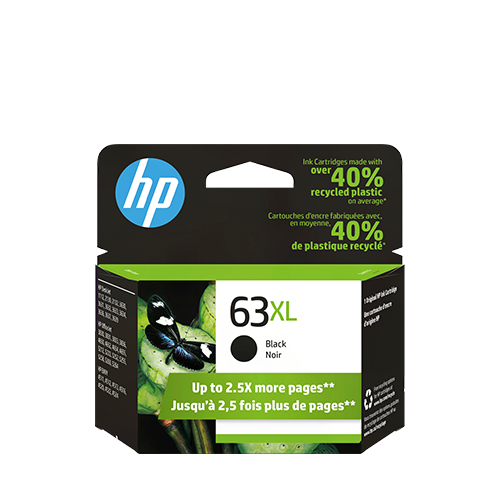 HP 63 Ink Cartridge 1 Set Black F6U62A Colour F6U61A